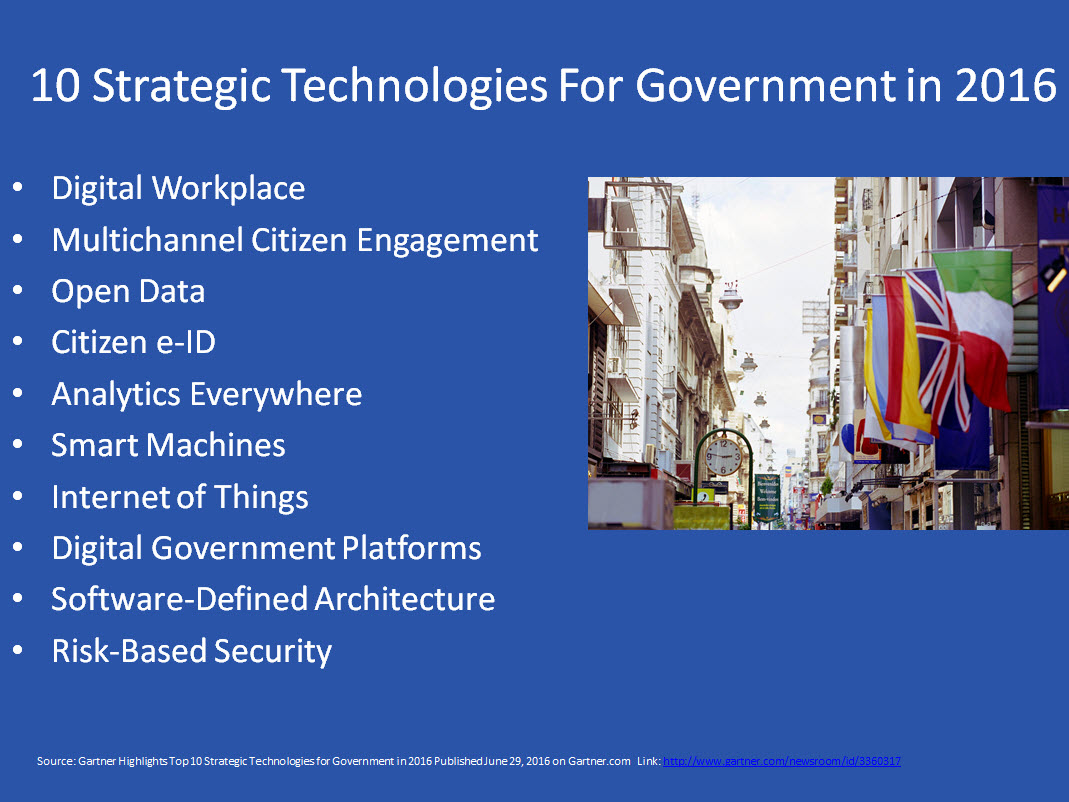10 Strategic Technologies For Government