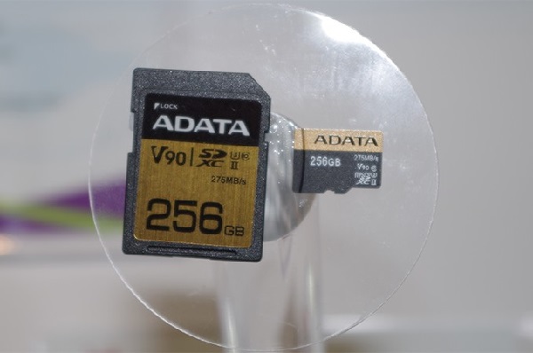ADATA Demonstrates 256 GB microSDXC Card » Electronicsmedia