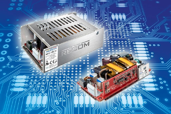 RECOM Compact 150W switched-mode power supply (SMPS) in 4"x2" package ...