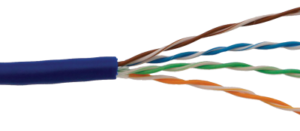 Unshielded twisted pair (UTP) and Shielded twisted pair (STP) cable