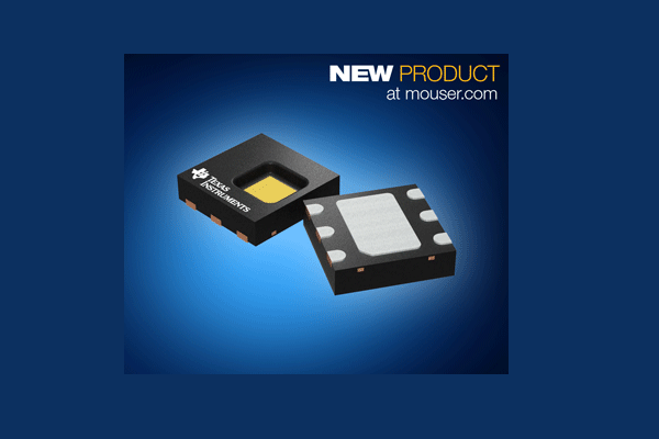TI’s HDC2080 Digital Humidity and Temperature Sensor, Now at Mouser