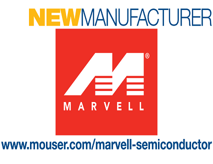 Mouser will distribute Marvell Ethernet & PHY transceivers