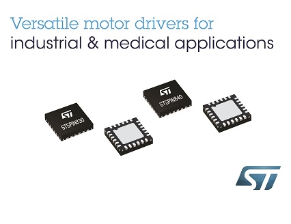 New STSPIN Motor Drivers from STMicroelectronics Deliver Simplicity ...