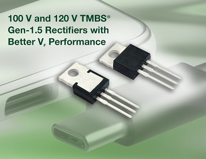 Vishay Intertechnology 100 V and 120 V TMBS Rectifiers