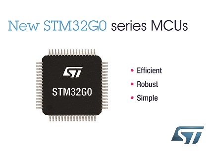 New Series of STM32 Microcontrollers from STMicroelectronics