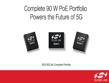 Power over Ethernet (PoE) Portfolio Powers the Future of 5G Small Cells
