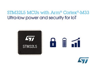STMicroelectronics launches first STM32L5 microcontroller