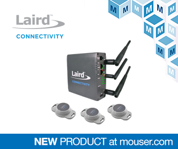 Laird Starter Kit with 3 Bluetooth 5 Sensors at Mouser