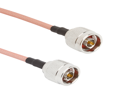 N-Type straight plug connectors available at Digi-Key