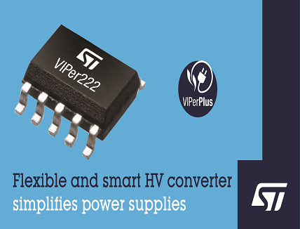Controller for high-voltage converters up to 8W powering Smart Devices