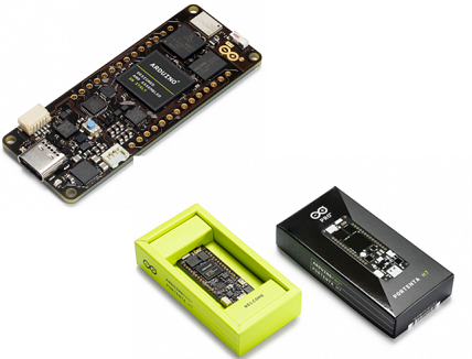 Arduino Portenta for low code IIoT development available at element14