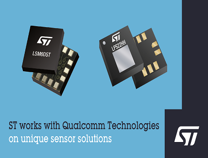 STMicroelectronics & Qualcomm Technologies Sensor cooperation
