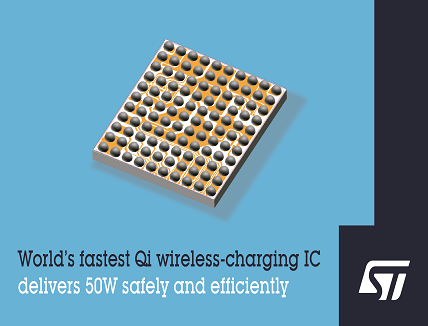ST's STWLC88, The World's Fastest 50W Qi Wireless-Charging IC