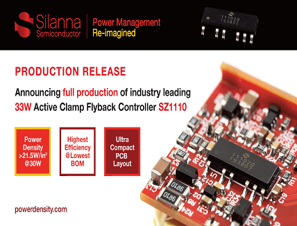 33W Flyback PWM Controllers with Integrated Active Clamp Circuits
