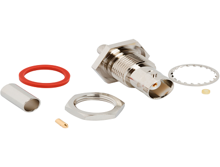 Waterproof IP67 rated BNC Connectors for use in outdoor applications