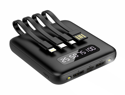 “Robot” - 6 in 1 Power Bank with 10,000 mAh charging capacity