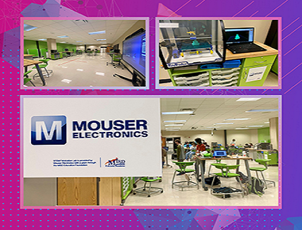 Mouser Sponsored STEM LAB Debuts at Ben Barber Innovation Academy