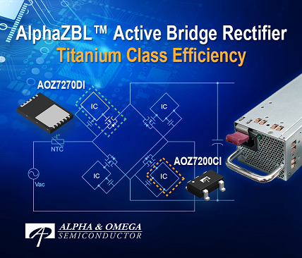 AC-DC Active Bridge Rectifier Solutions by AOS » Electronicsmedia