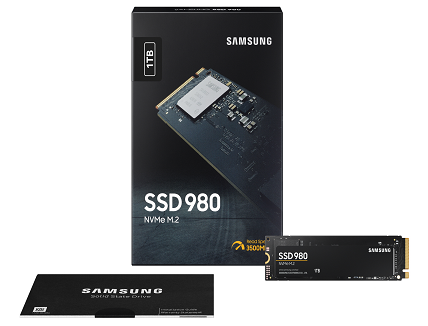 Samsung DRAM-less 980 NVMe SSD (Solid-State Drives)