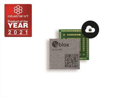 u-blox ALEX-R5 LTE-M SiP module with IoT Security-as-a-Service
