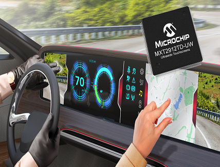 maXTouch Touchscreen Controller for large, ultrawide Touch Displays