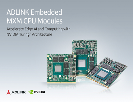 Embedded MXM graphics modules based on Turing architecture