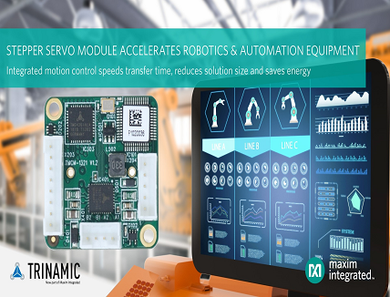 Single-axis Servo Controller/Driver Module with integrated motion control