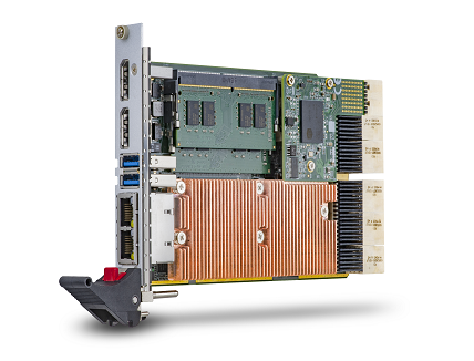 CompactPCI Serial processor blade in single-slot (4HP) form factor