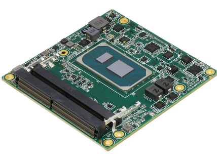 COM Type 6 board, featuring the 11th Generation Intel Core Processor ...