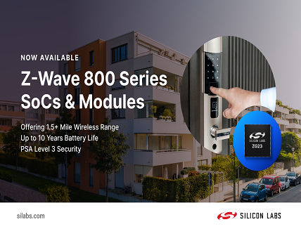 SoCs & Modules for Z-Wave Smart Home & Automation Ecosystem