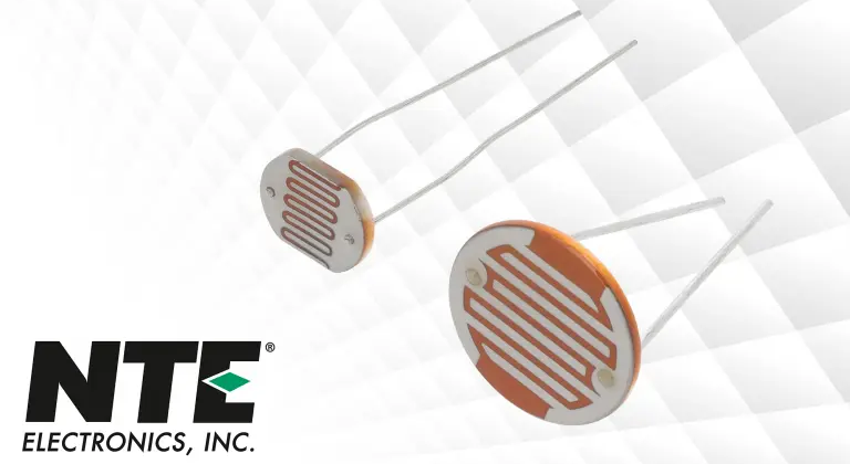 NTE LDR Series of Photoresistors Features and Applications