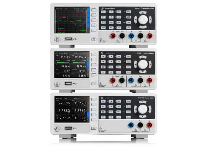 Rohde & Schwarz introduces new R&S NPA family of compact power analyzers for all power ...