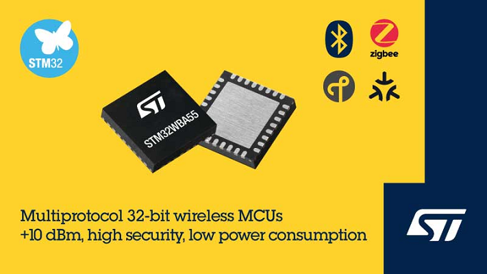 STMicroelectronics Unveils Advanced Wireless Microcontrollers Ahead of New Cybersecurity Regulations