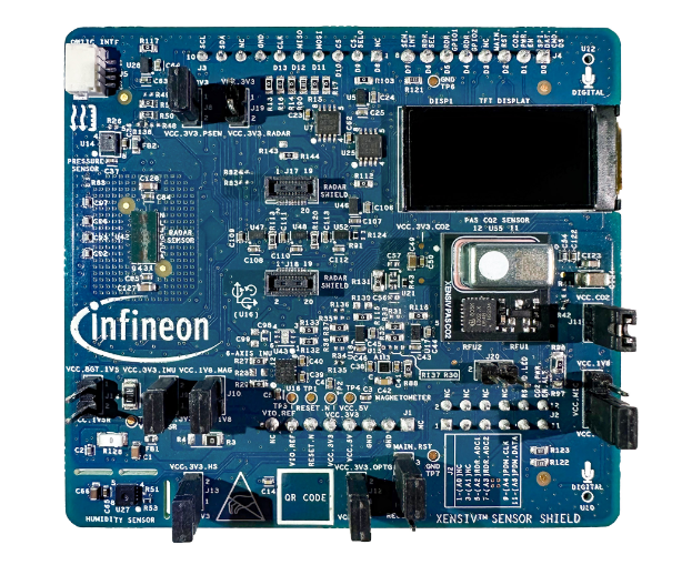 Infineon introduces the XENSIV™ Sensor Shield for Arduino with Infineon ...