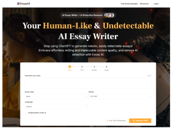EssayAI Review: The Undetectable AI Writer with an Innovative AI ...