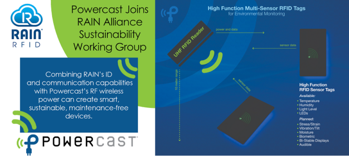 Powercast Joins RAIN Alliance for Sustainable RFID Systems