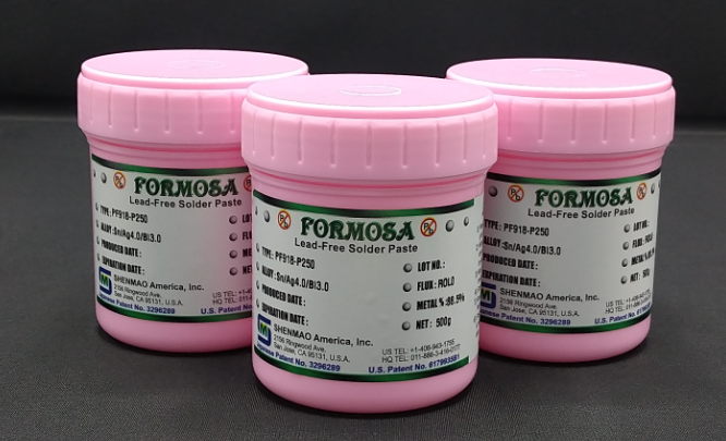 SHENMAO Develops Thermal Fatigue-Resistant Solder Paste PF918-P250 for High-Reliability Requirements