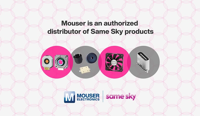 Authorized Distributor Mouser Electronics Shipping Wide Variety of Electronic Components from ...