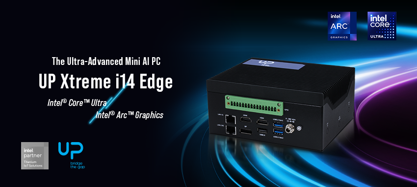 AAEON Launches UP Xtreme i14 Edge: Meteor Lake-Powered Mini AI PC for High-Performance Applications