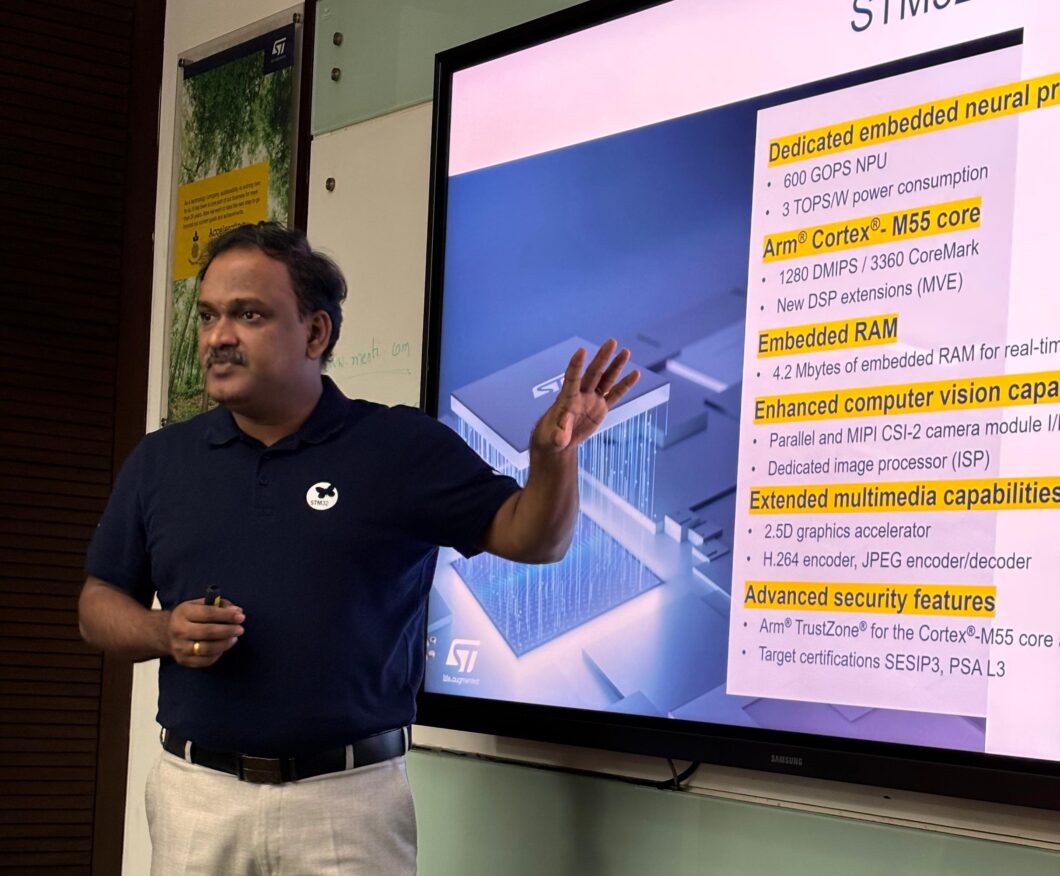 STM32N6 MCU series with dedicated neural processing unit