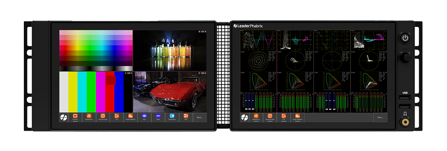 Leader sets US debut of LPX500 Waveform Monitor for NAB 2025