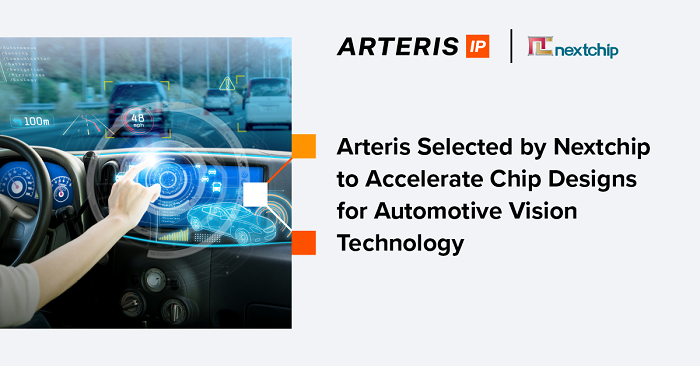 Arteris Powers Nextchip’s Automotive Vision Technology with FlexNoC 5 IP for EFREET1 Project