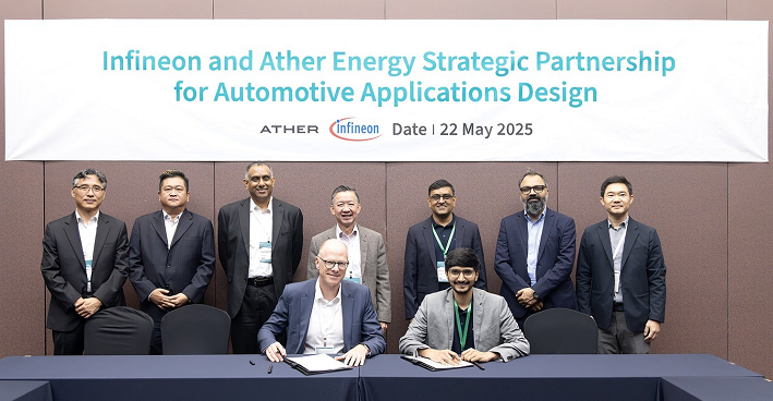 Ather Energy & Infineon Partner to Advance India’s EV Future
