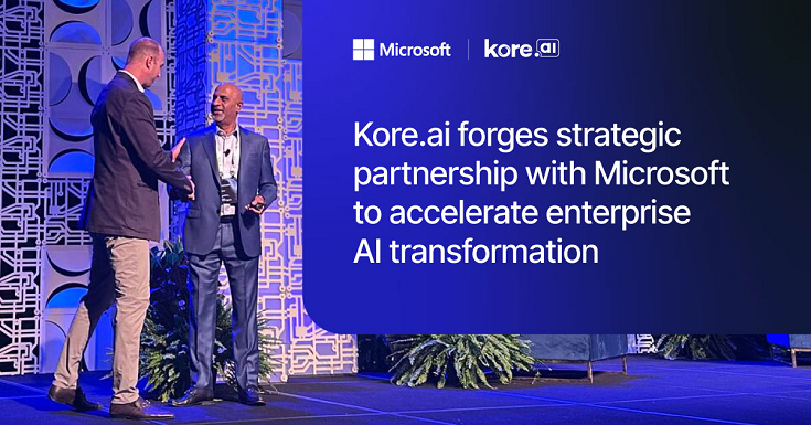 Kore.ai and Microsoft Partner to Accelerate Enterprise AI