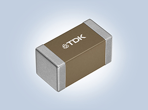 TDK 1µF 100V MLCC in 1608 Size for commercial applications