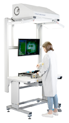 AOI system for THT PCB assembly and inspection