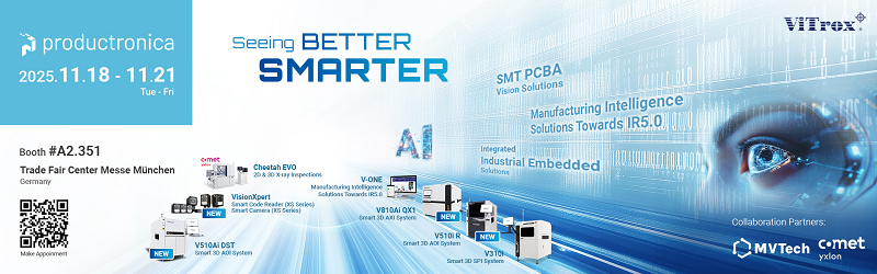 ViTrox Showcases NPIs and Full Turnkey Solutions at Productronica 2025