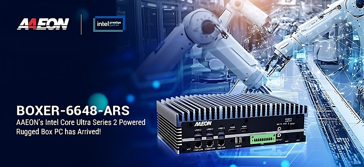 AAEON BOXER-6648-ARS Fanless PC with Intel Core Ultra Series 2